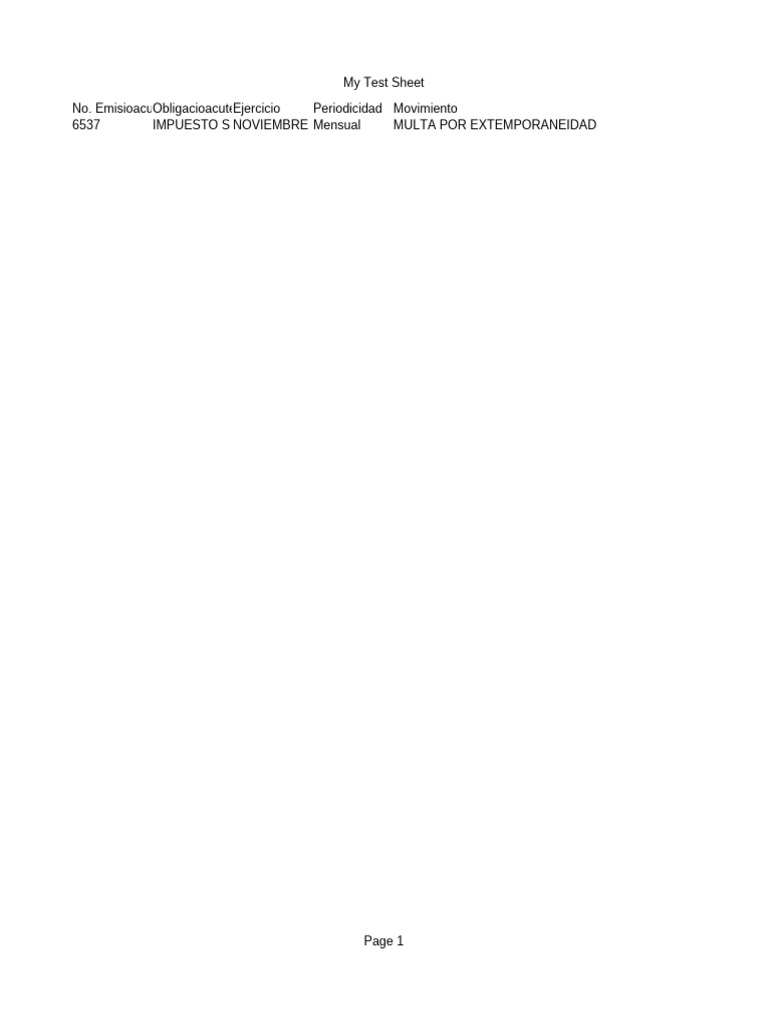 Adeudos Contribuyente | PDF