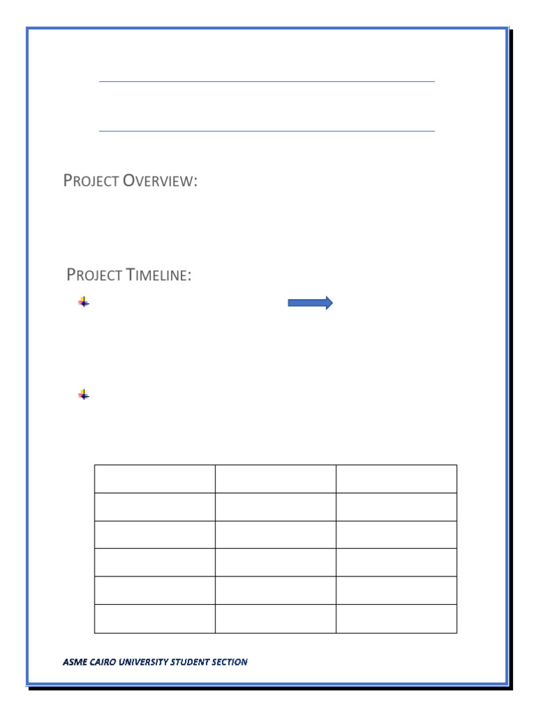 Workshops Project ASME | PDF