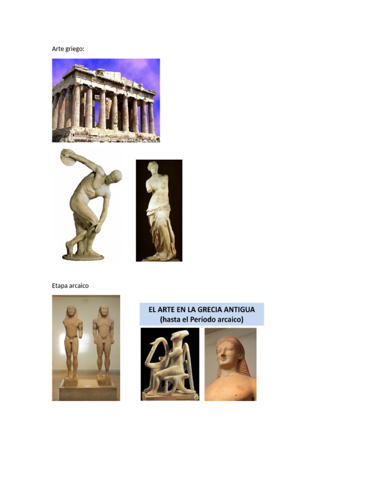 Arte Griego | PDF