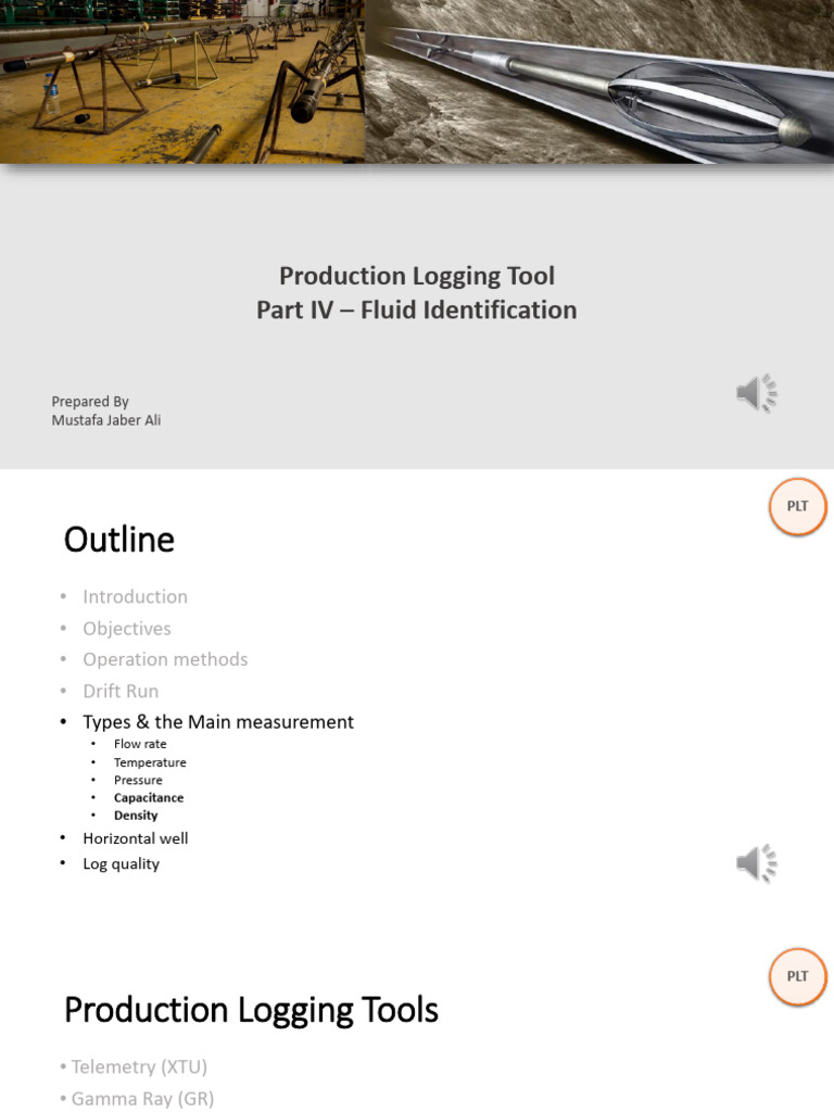 8.PLT Fluid Identification | PDF | Flow Measurement | Gases