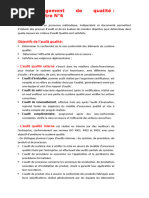 Norme ISQM 1 : Gestion de la qualité | PDF | Audit | Management de la ...