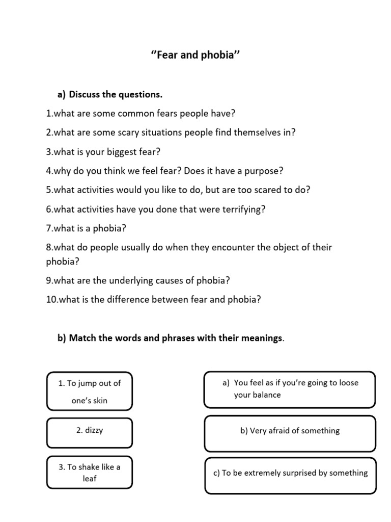 Understanding Fear and Phobias | PDF