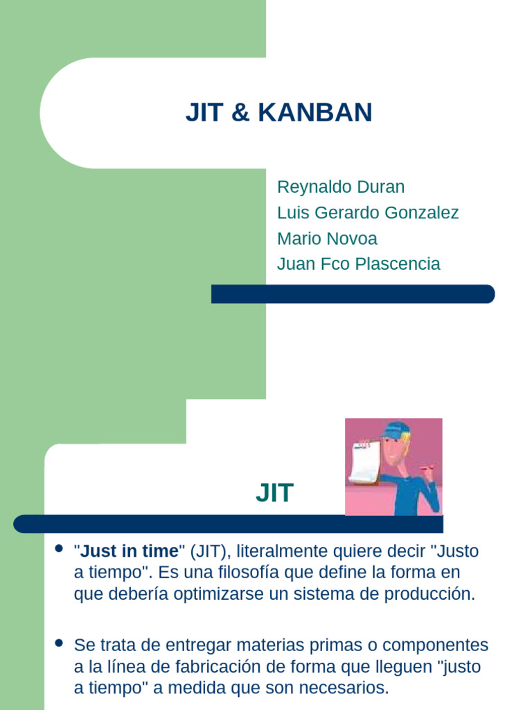 JIT & Kanban | PDF