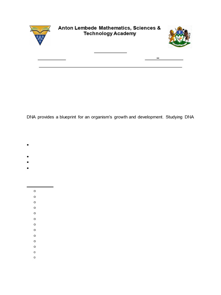 Grade 12 Banana DNA Extraction Guide | PDF | Ethanol | Dna