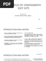 Basic Principles of Stratigraphy | PDF | Stratigraphy | Rock (Geology)