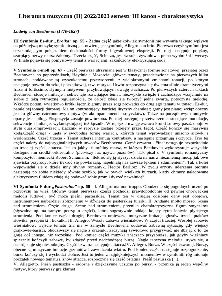 Kanon Literatura Sem 3 | PDF