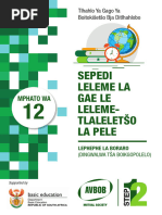 Grade 12 Sepedi Exam Preparation Guide | PDF | Languages Of Africa