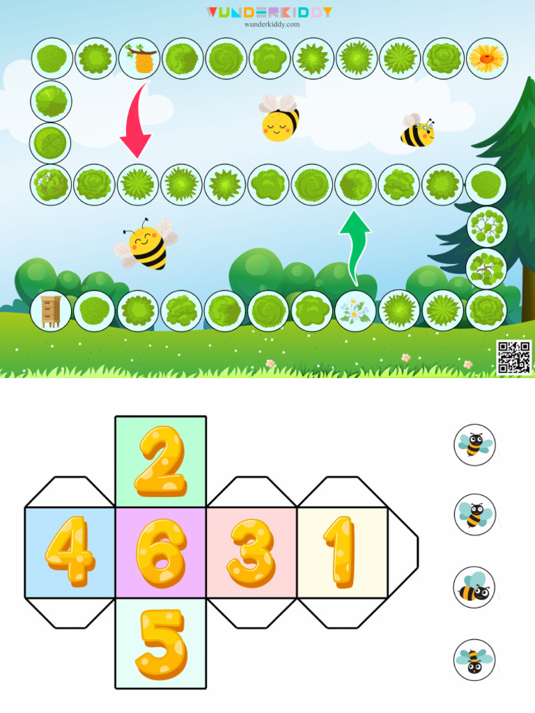 Wunderkiddy Bee and Flower | PDF