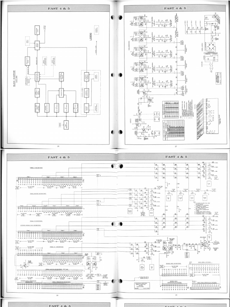 Farfisa Fast 4 5 Schematics | PDF