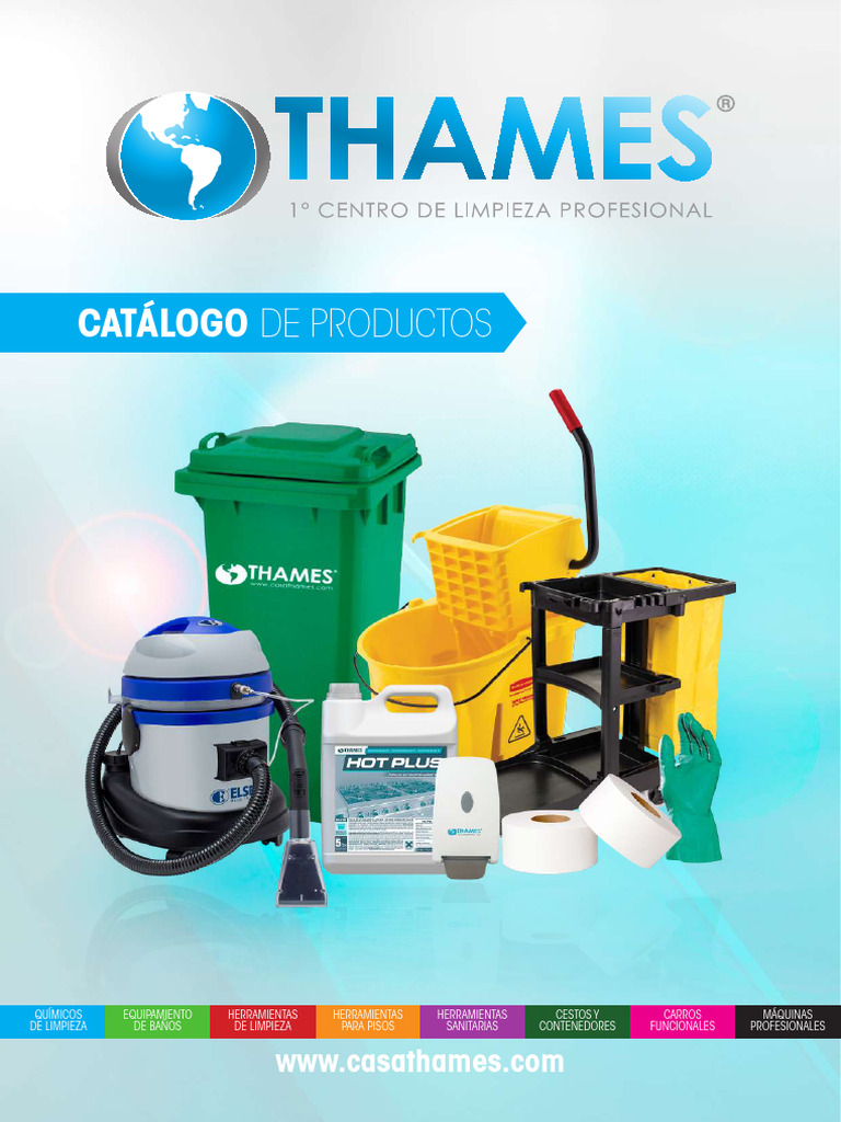 Catálogo de Productos de Limpieza Profesional | PDF | Jabón | Blanqueador