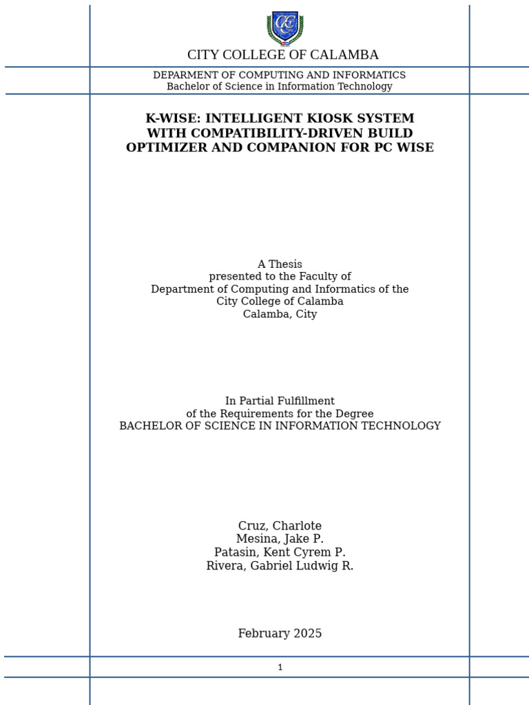 K-Wise Initial Manuscript | PDF | Usability | Artificial Intelligence