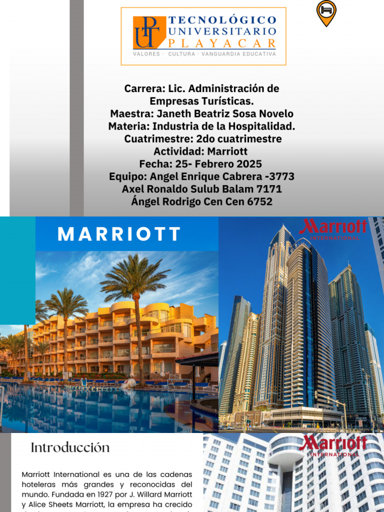 Marriott Hoteles PDF | PDF