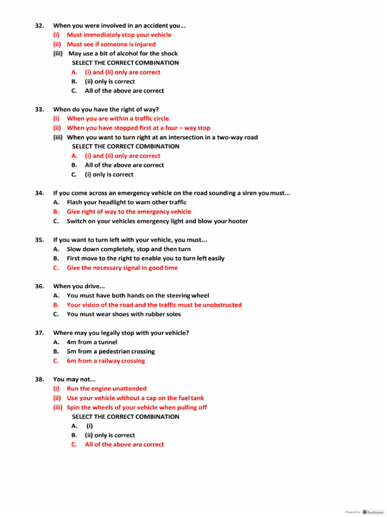 Learners License | PDF
