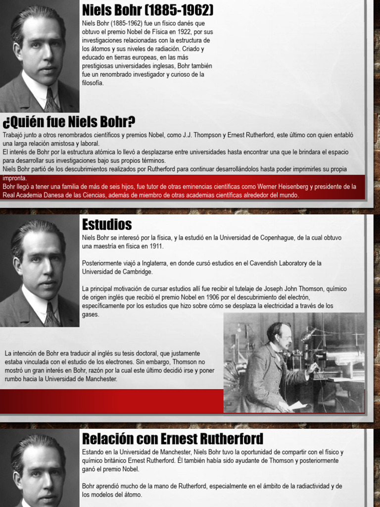 Niels Bohr | PDF | Niels Bohr | Mecánica cuántica
