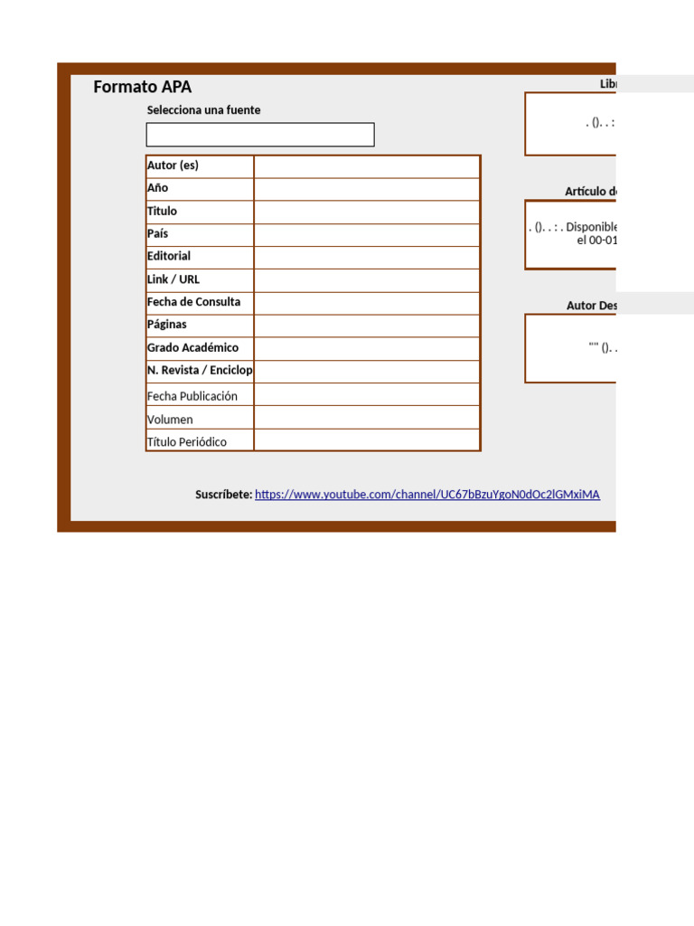 Citar Formato APA | PDF
