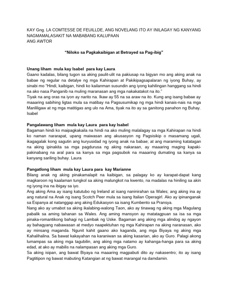 Pag-ibig at pagkakaibigan _ | PDF