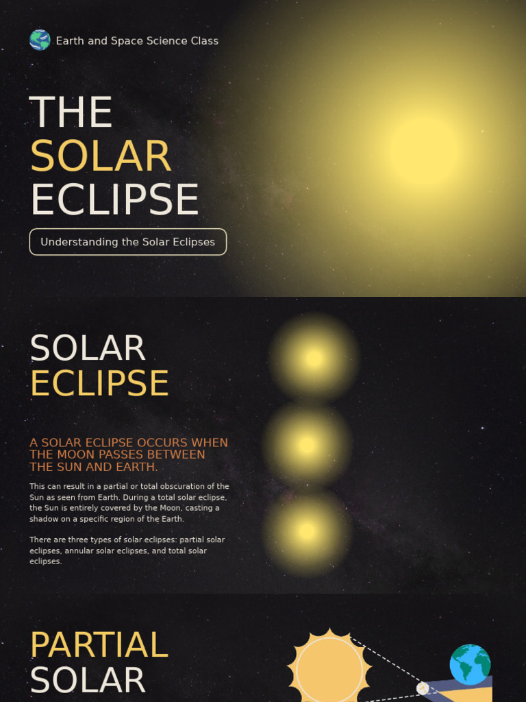 Solar Eclipse | PDF