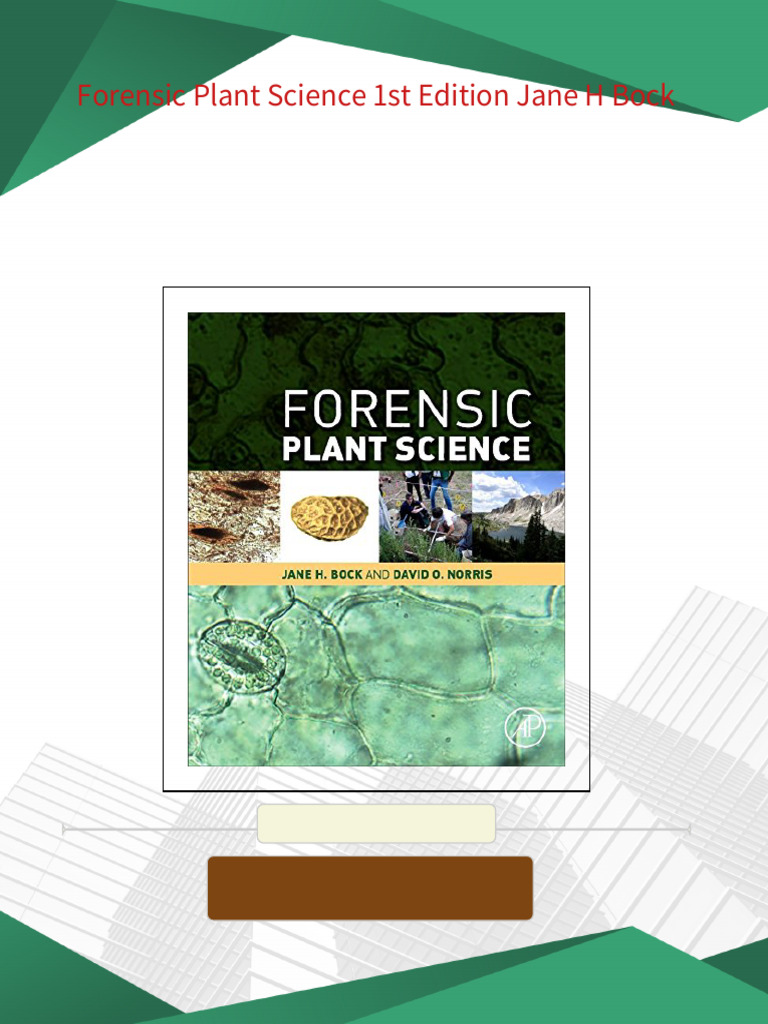 45574 | PDF | Botany | Forensic Science