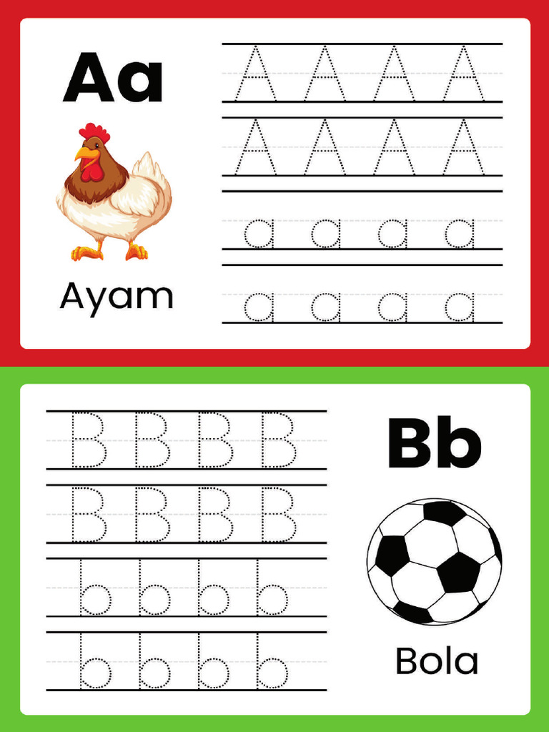 PDF Worksheet Menulis | PDF