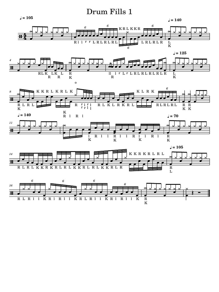 Drum Fills | PDF