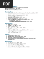 Schwartz, Mary - Resume 2024 | PDF