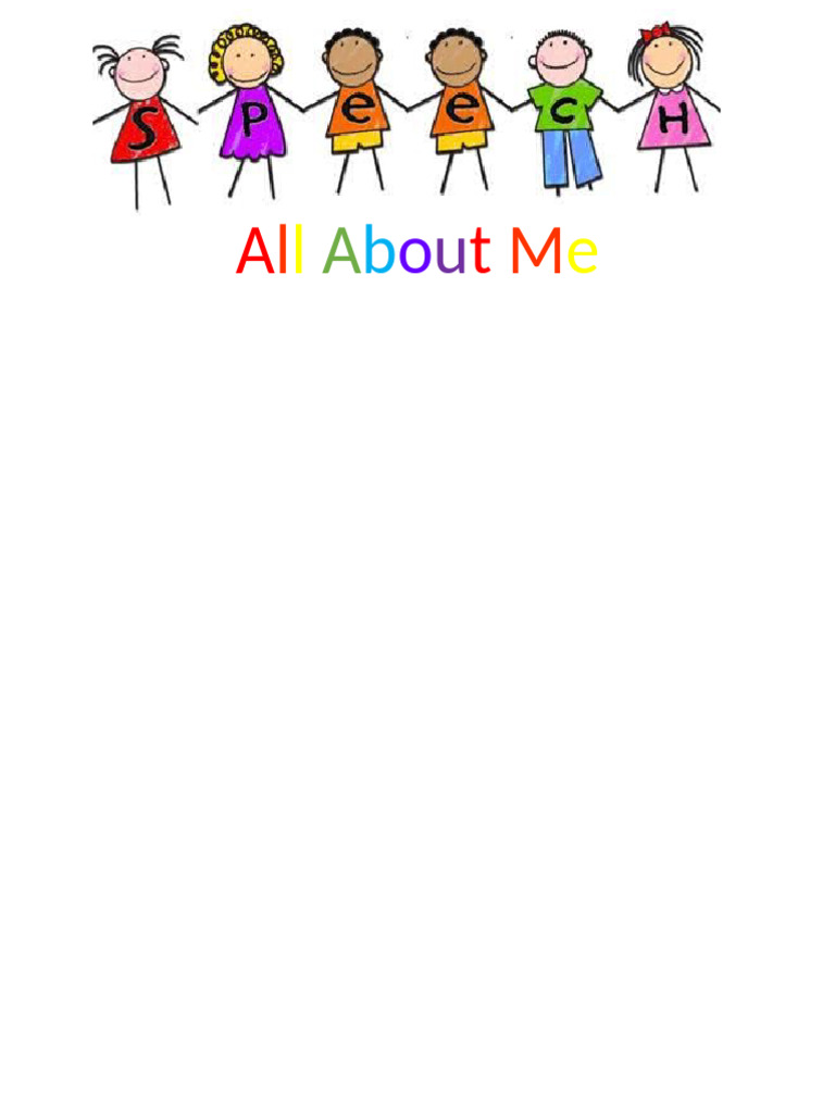 All About Me | PDF
