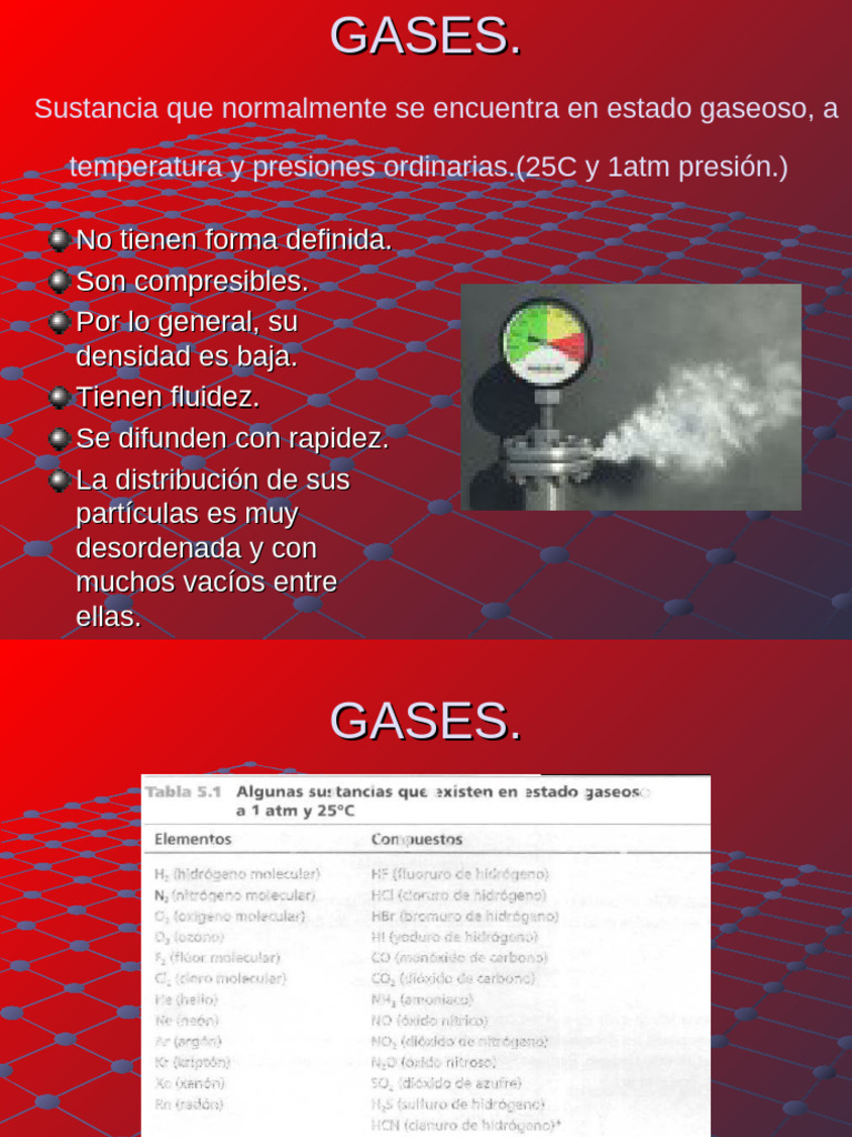 Gases | PDF