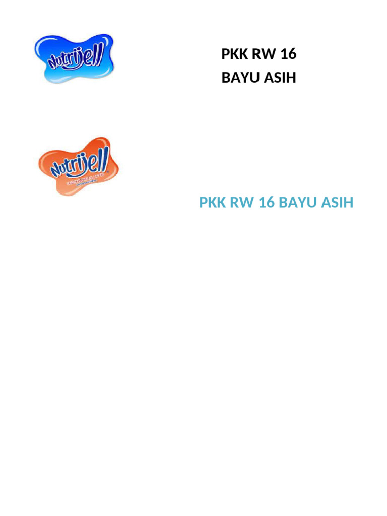 PKK RW 16 Bayu Asih | PDF