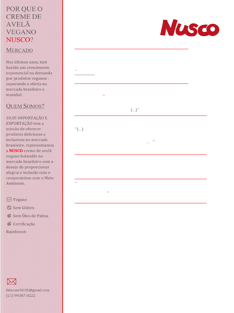 Portfolio Nusco | PDF