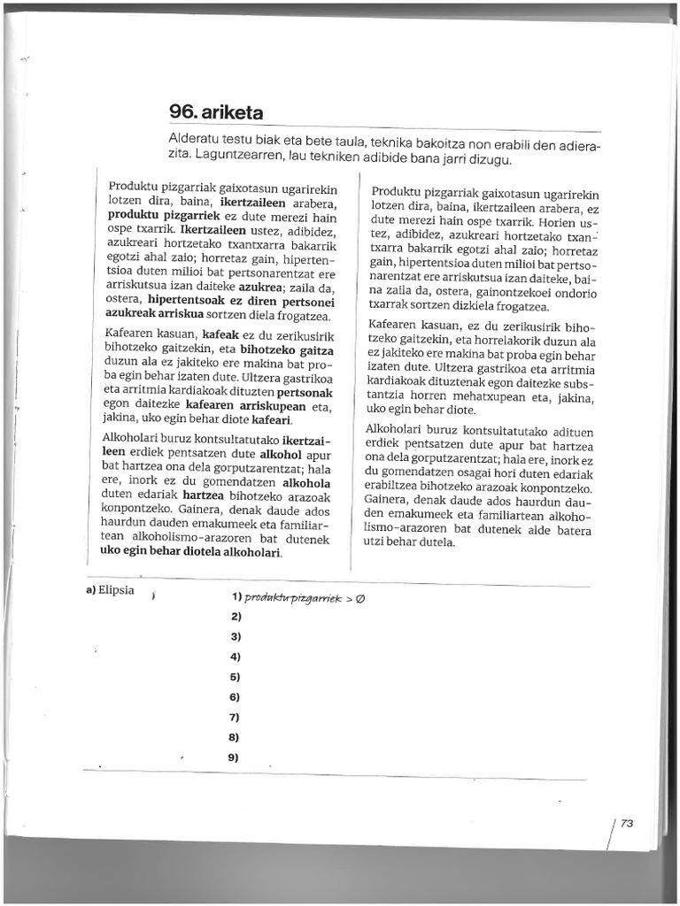 ABERASTASUNA_ARIKETAK_OSOA | PDF