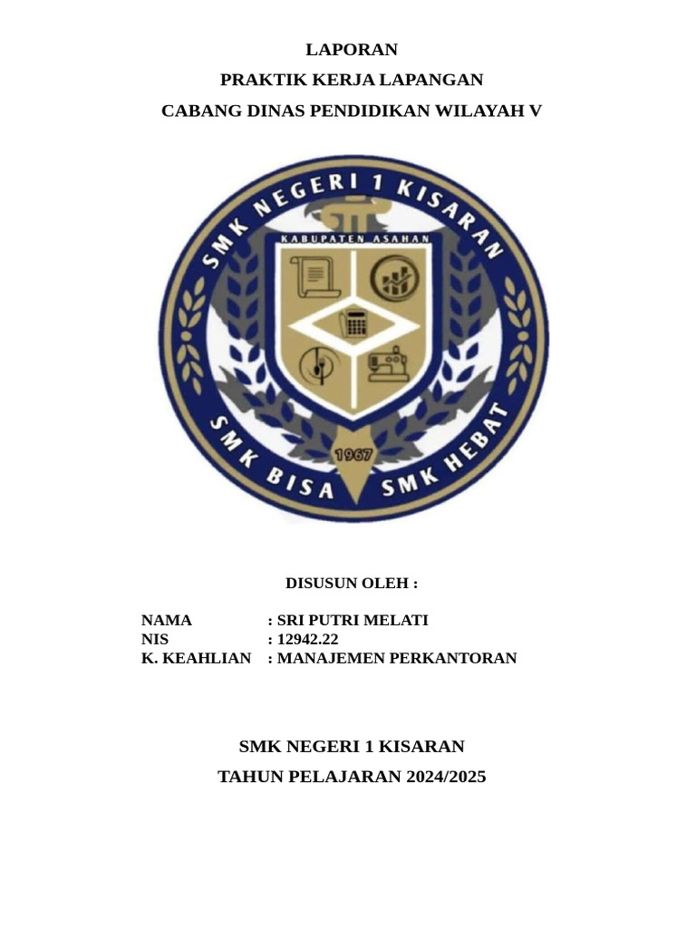 LAPORAN SRI PUTRI MELATI FIX | PDF