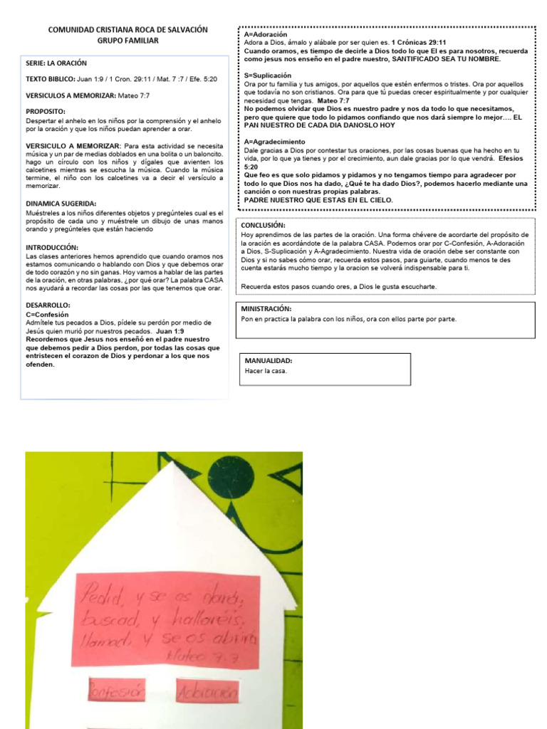 Clase 10 - La Oración | PDF | Oración | orador del Señor