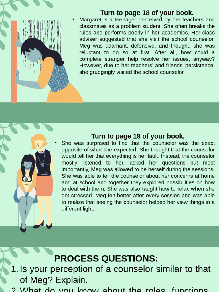 Lesson 4 (Part 1) Professionals and Practitioners | PDF | Counseling ...