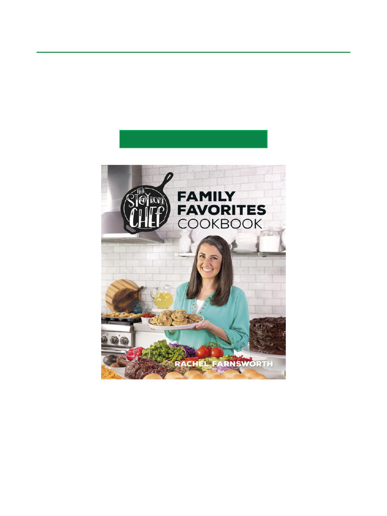 Family Favorites Cookbook Download | PDF