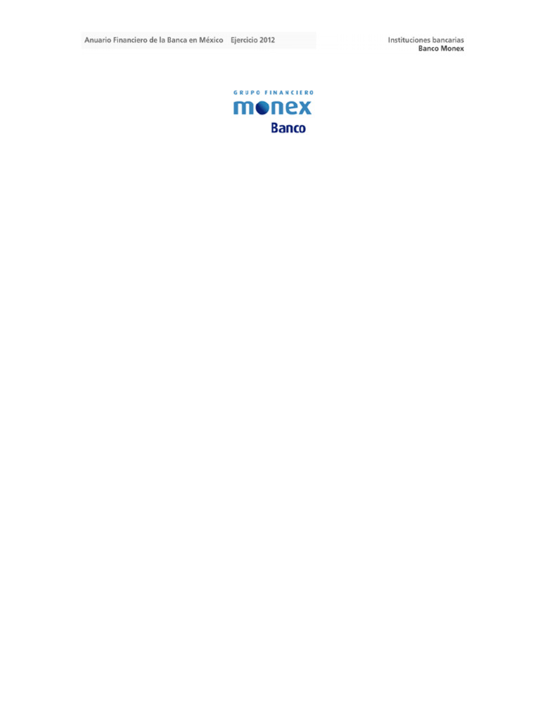 Anuario banco-monex | PDF | Bancos | Business