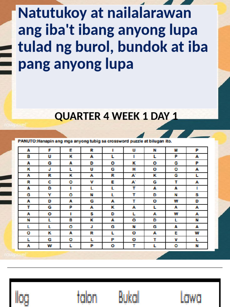 Science Quarter 4 Week 1 Day 1 | PDF