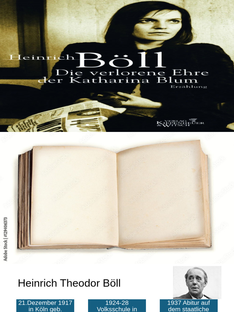 Die Verlorene Ehre Der Katharina Blum | PDF