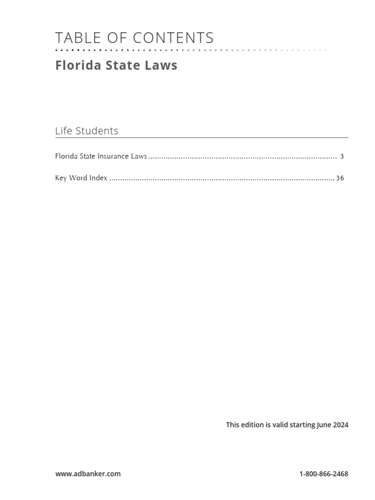 FL LifeOnly | PDF | Insurance | License