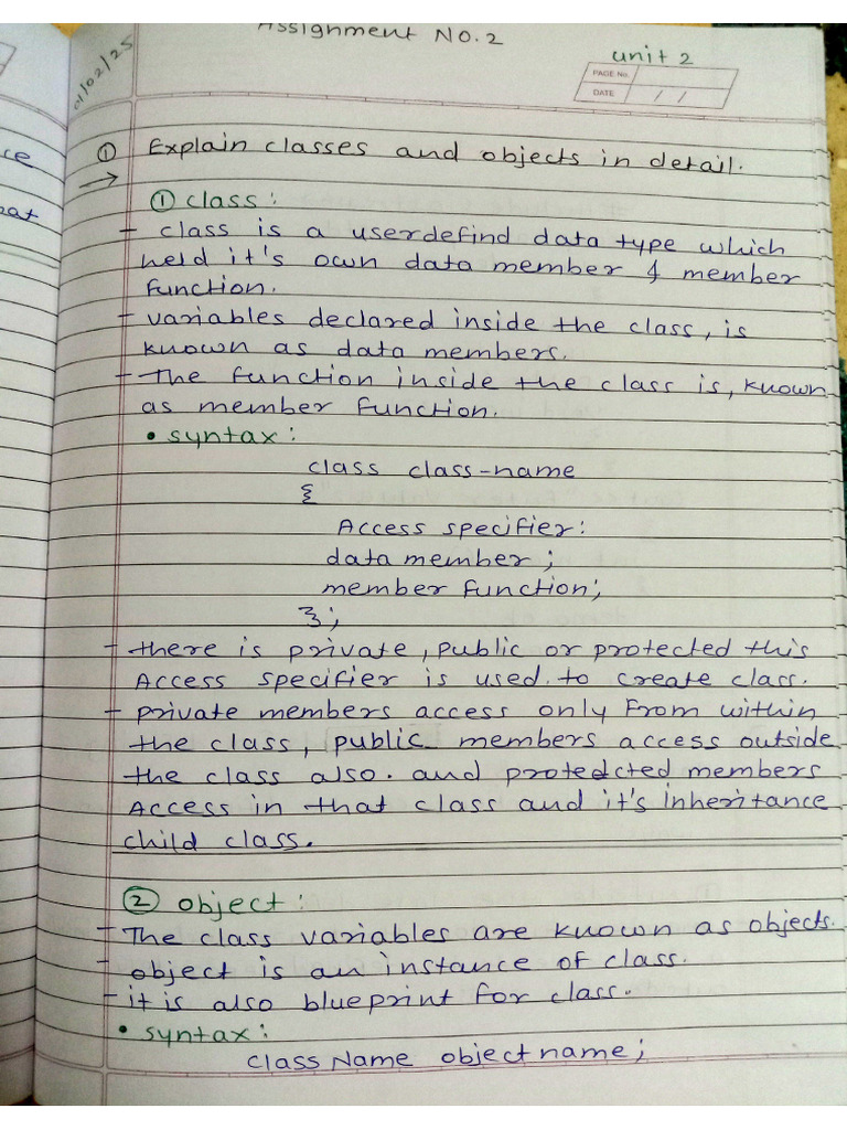 Oop Assignment 2 | PDF