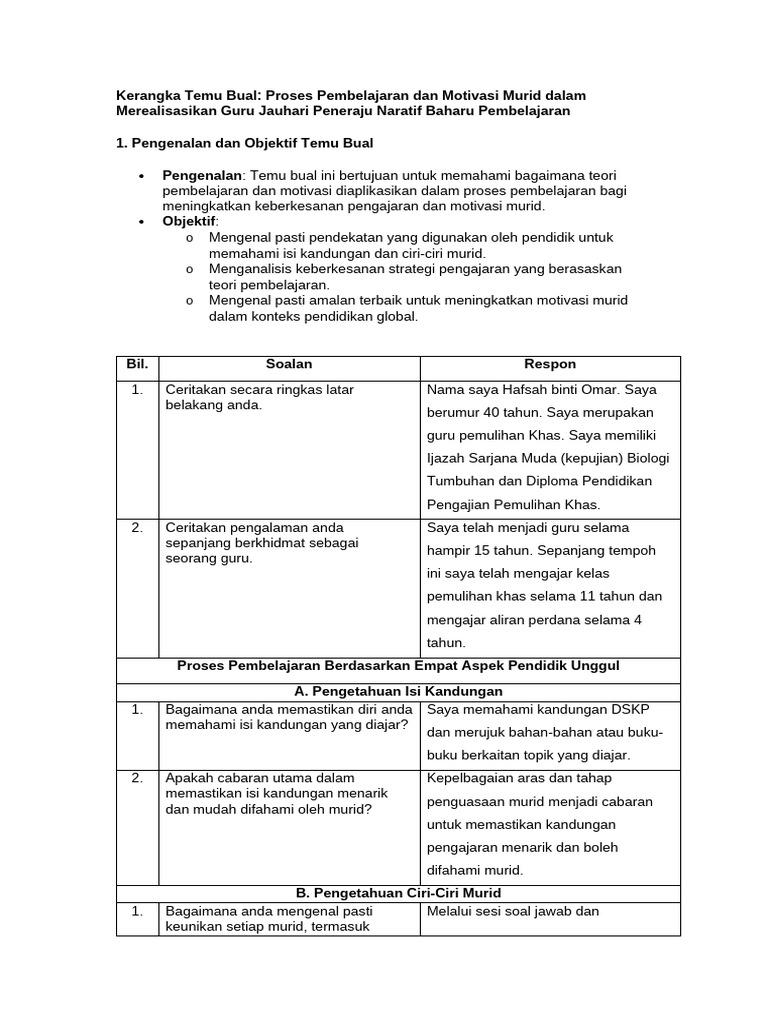 Motivasi Murid dalam Pembelajaran Khas | PDF