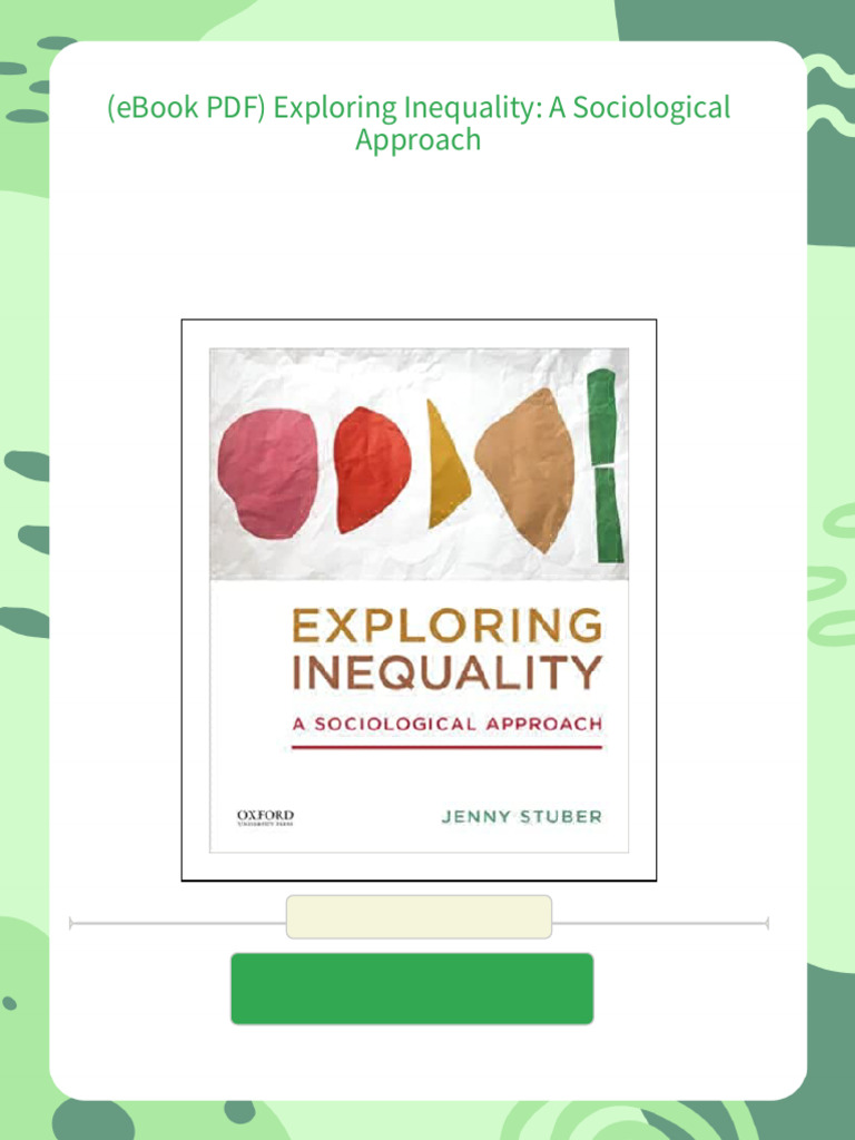 (eBook PDF) Exploring Inequality: A Sociological Approach - Read the ...