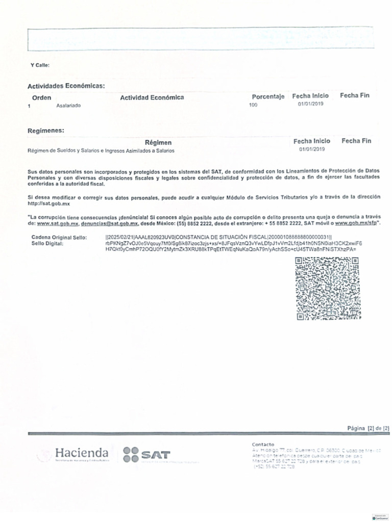 RFC Luis Rogelio Aranda | PDF