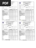 Grade Slip Template | PDF