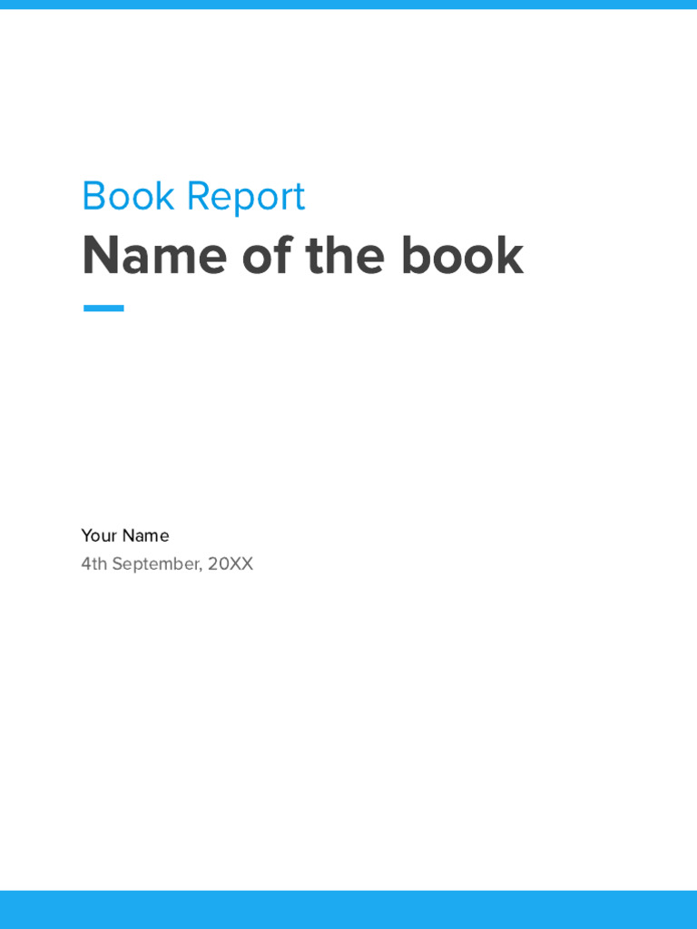 Book report - Google Docs | PDF