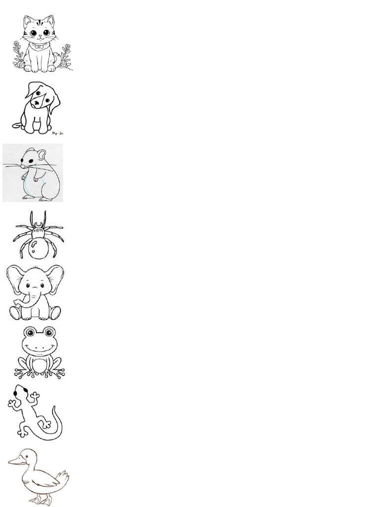 Animal Worksheet | PDF
