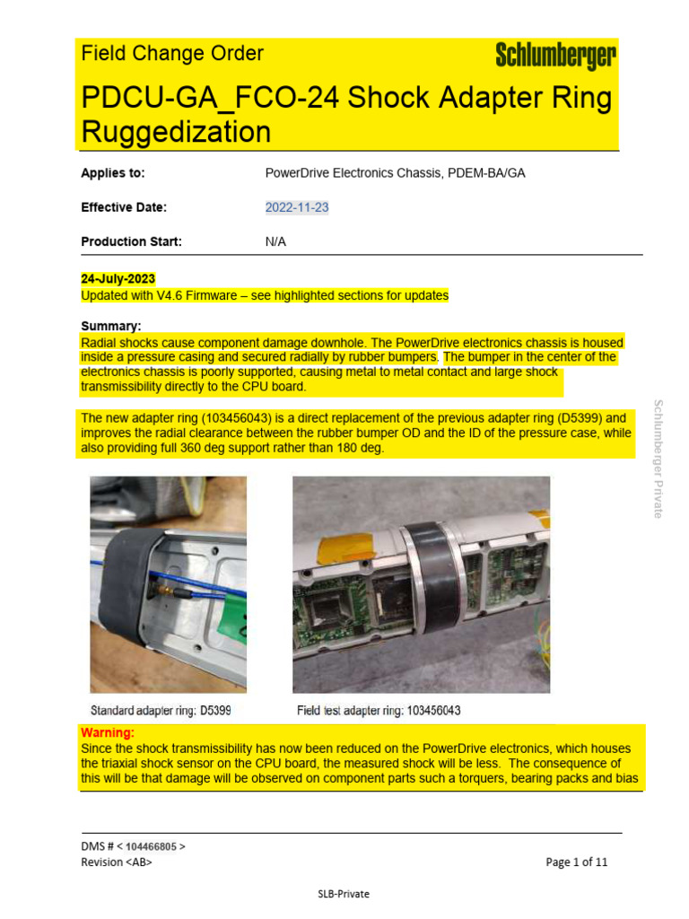 AB PDCU-GA FCO-24 Shock Adapter Ring Ruggedization 7909808 01 | PDF