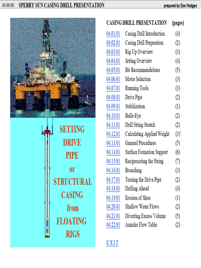 Jet-In Info | PDF | Casing (Borehole)