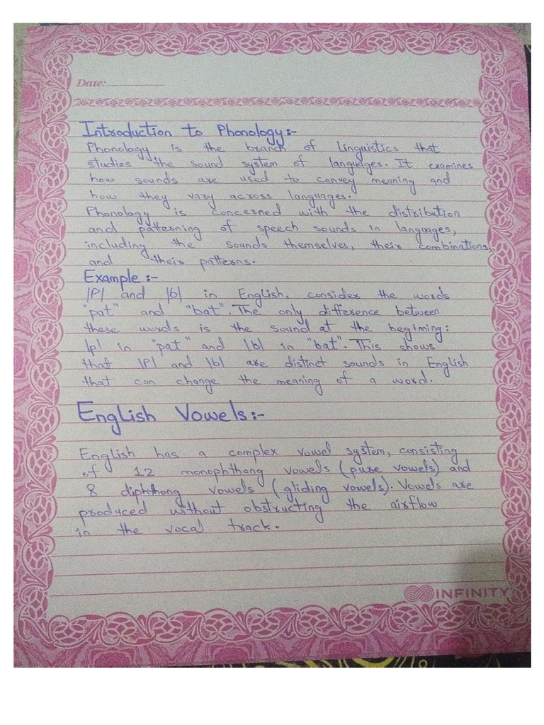 Practice of English Vowels | PDF