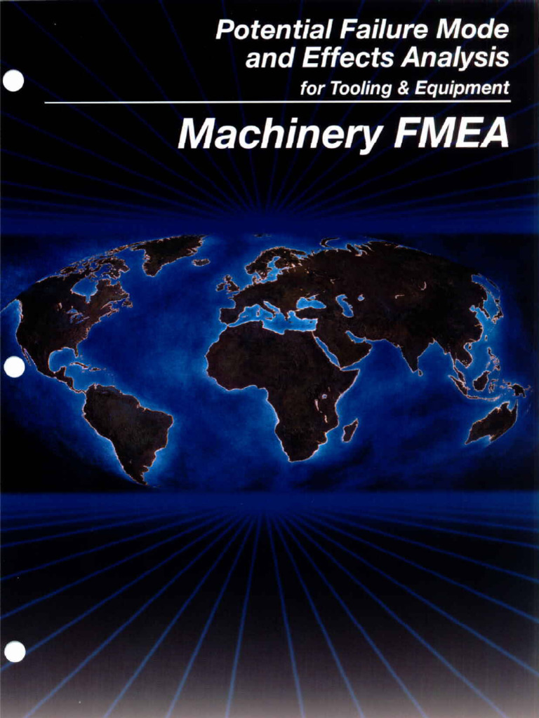 Machinary FMEA - AIAG Handbook 2nd Edition | PDF