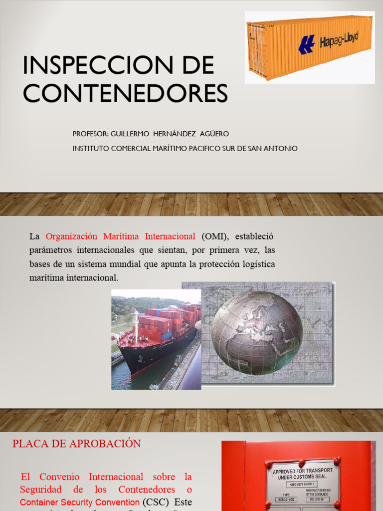 Inspeccion de Contenedores | PDF